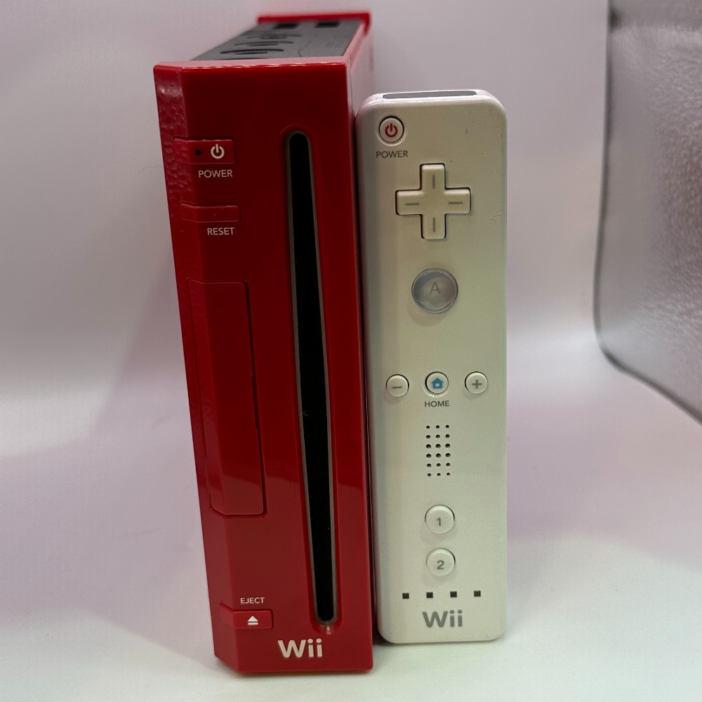 Pre-owned Nintendo Wii Console *RED* - Own4Less